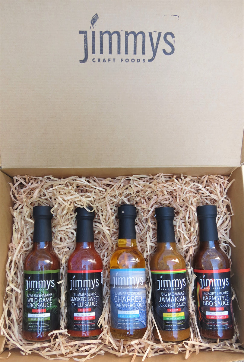 'BACKYARD BBQ' HOT SAUCE COLLECTION – JIMMYS CRAFT FOODS