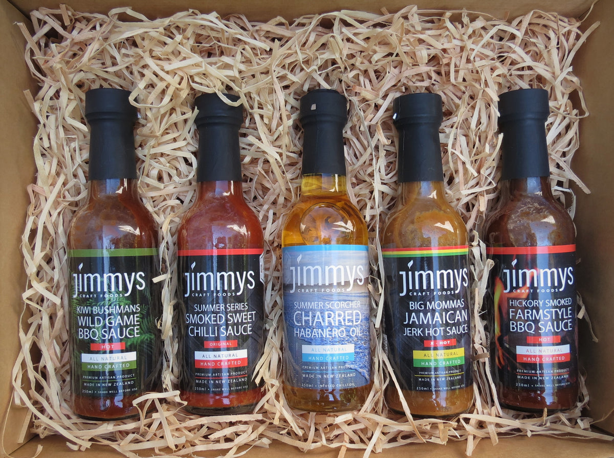 'BACKYARD BBQ' HOT SAUCE COLLECTION – JIMMYS CRAFT FOODS